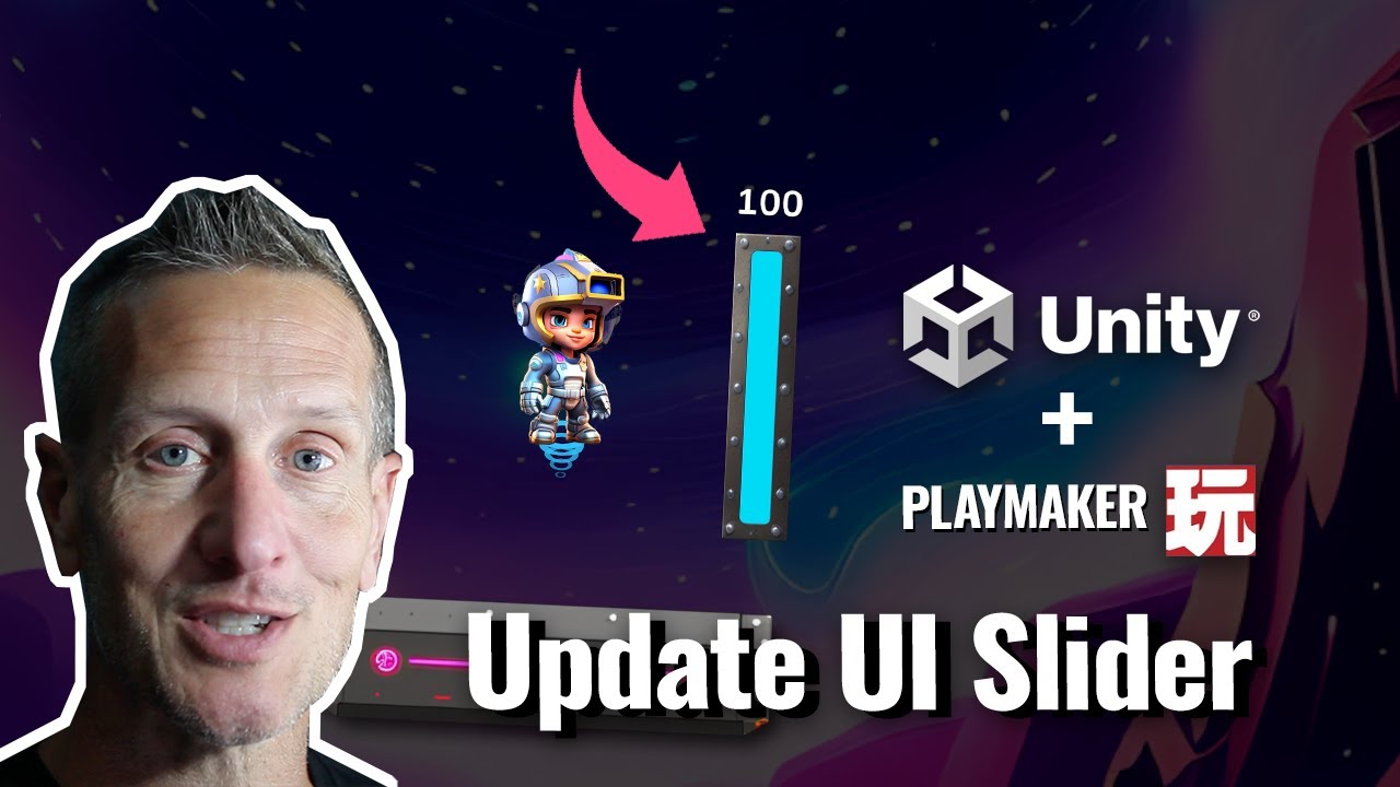 Unity Game Dev Guide: Update UI Slider - Playmaker Tutorial