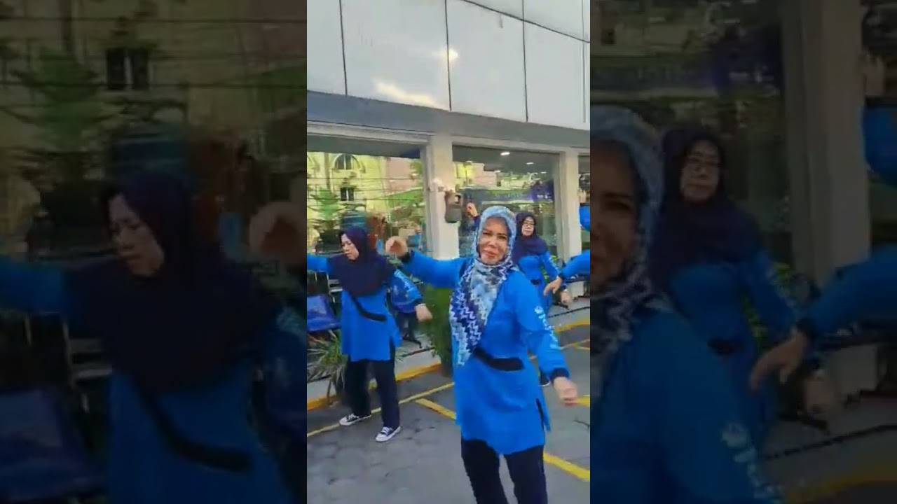 P2tel Kudus senam bareng Dr. Anwar & Kimia Farma Kudus