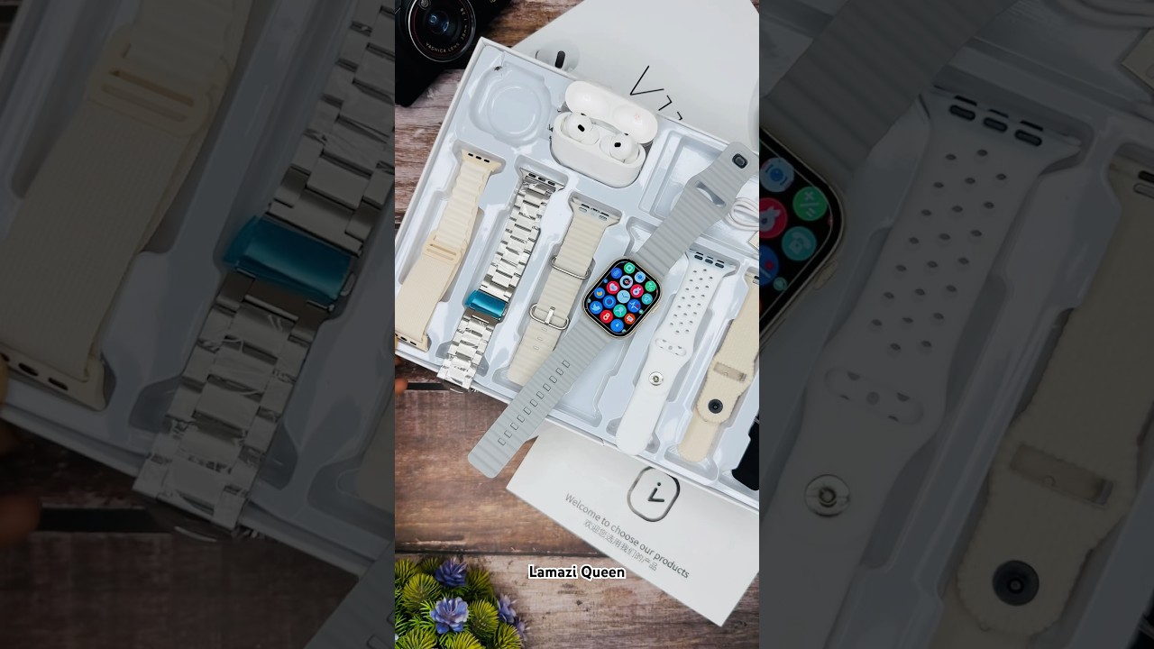 Best Smartwatch Bundle? V11 Classic Series 9 + AirPods Pro 5 + Wireless Charger!🤯