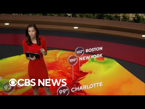 Extreme heat in the Northeast expected to reach triple-digit temperatures