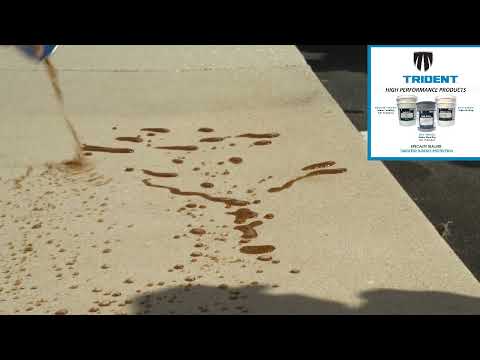 Trident Concrete Sealer - Breakwall, Seawall and Barrier