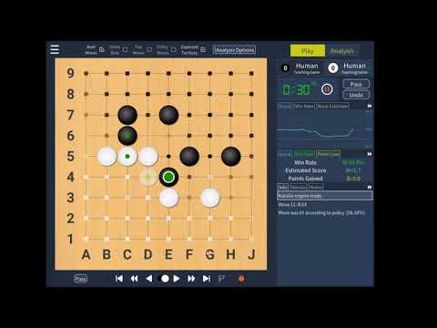KaTrain v1.4 features: CPU-only KataGo and Territory loss visualization!