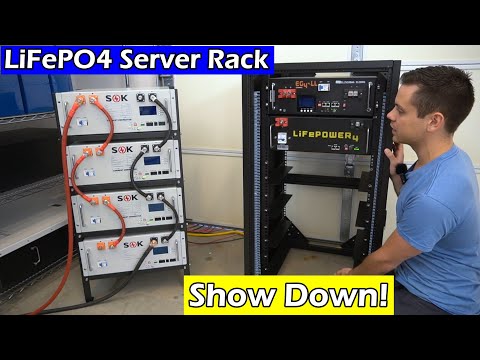 LiFePO4 Server Rack Showdown! SOK Versus Signature Solar