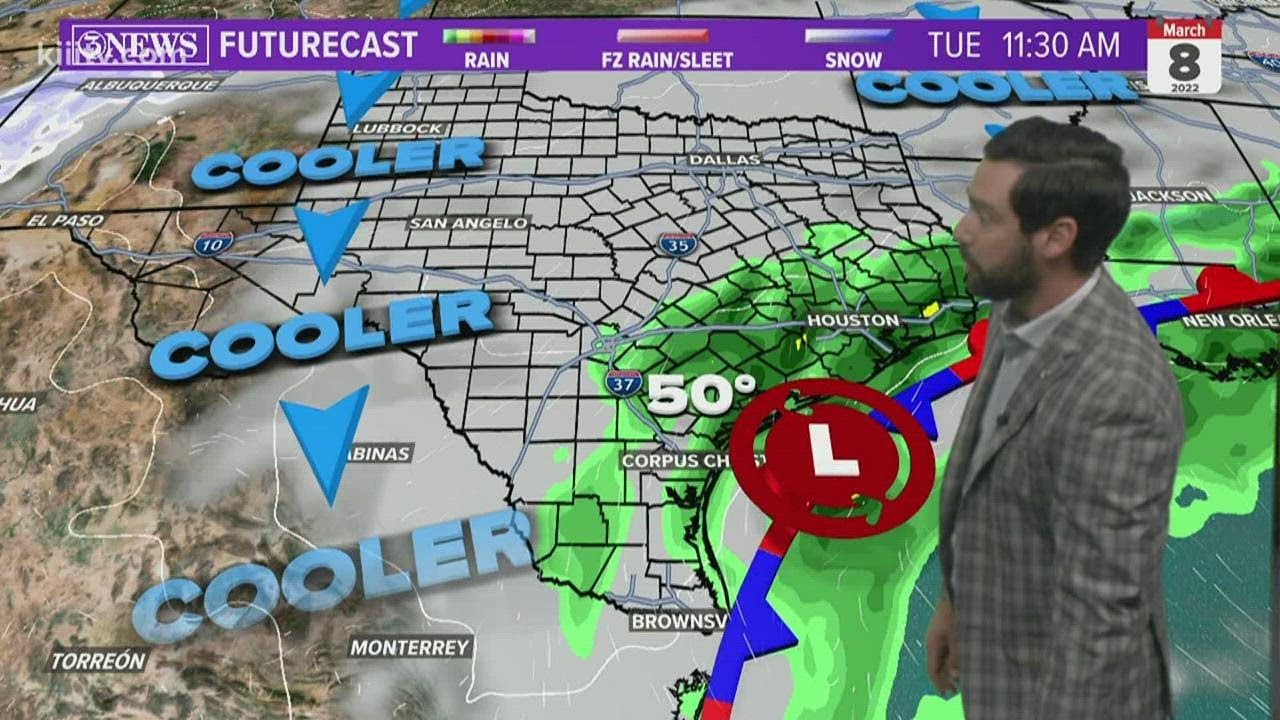 Saturday Forecast: Windy, warm, & humid in Corpus Christi