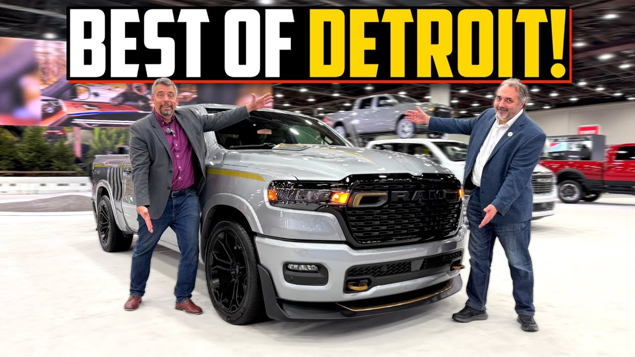 These Are the BEST And WORST Trucks of the 2026 Detroit Auto Show!