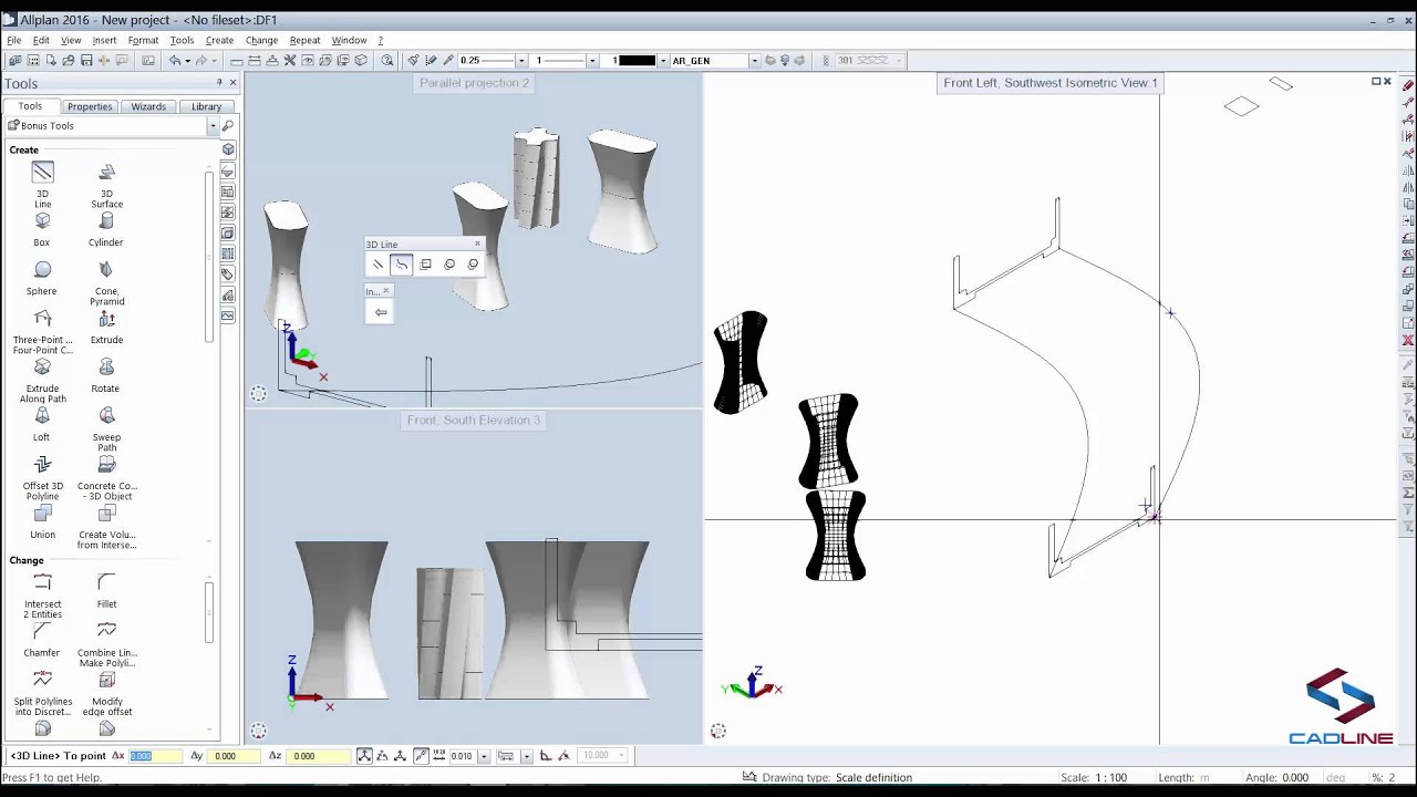 Introduction to Parasolid Modeling in Allplan 2016