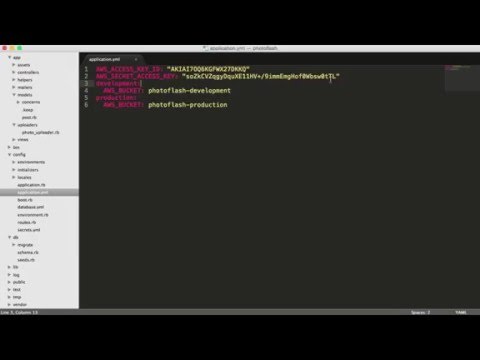 Learn Integrating secure credential management with the Figaro gem - Mind Luster