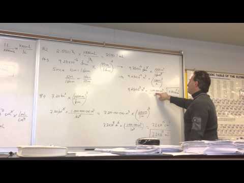 Conversions of Volume