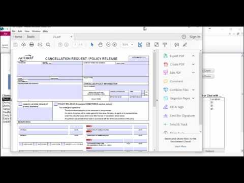 JenesisClassic - Acord 35 (Cancellation Request/Policy Release)