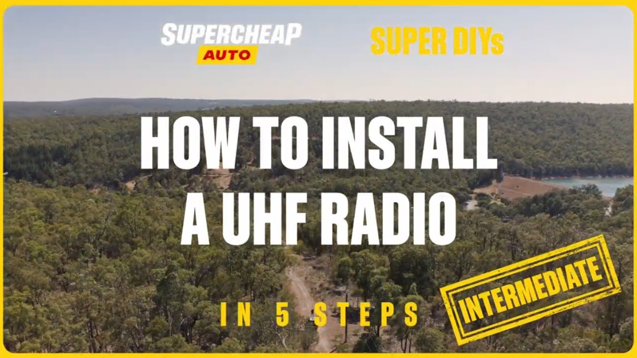 How To Install A UHF Radio | SUPER DIYs