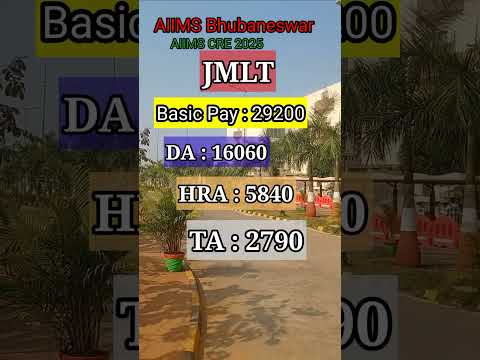 JMLT I Lab Technologist I MLT I Aiims Bhubaneswar I JMLT Salary #meditechandothers