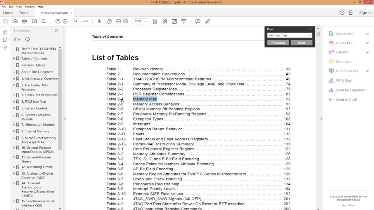 ARM Cortex-M Memory Map