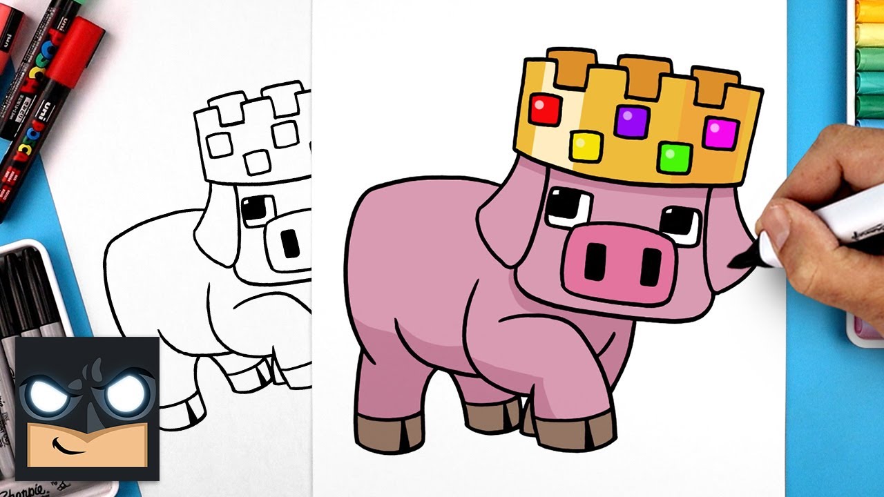 How to Draw Technoblade | Minecraft Movie