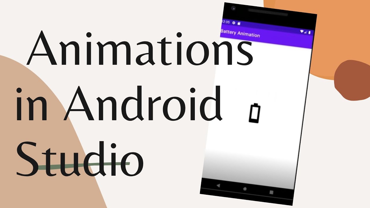 Android Studio animation example 2022