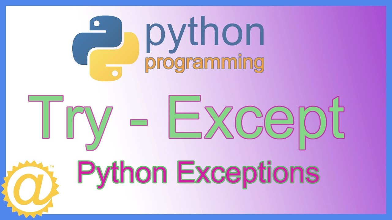 Python Exceptions - Exception Handling with Try - Except - Code Example - Learn to Program APPFICIAL