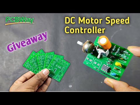 DIY SPEED CONTROLLER | GIVEAWAY | PCBWAY |
