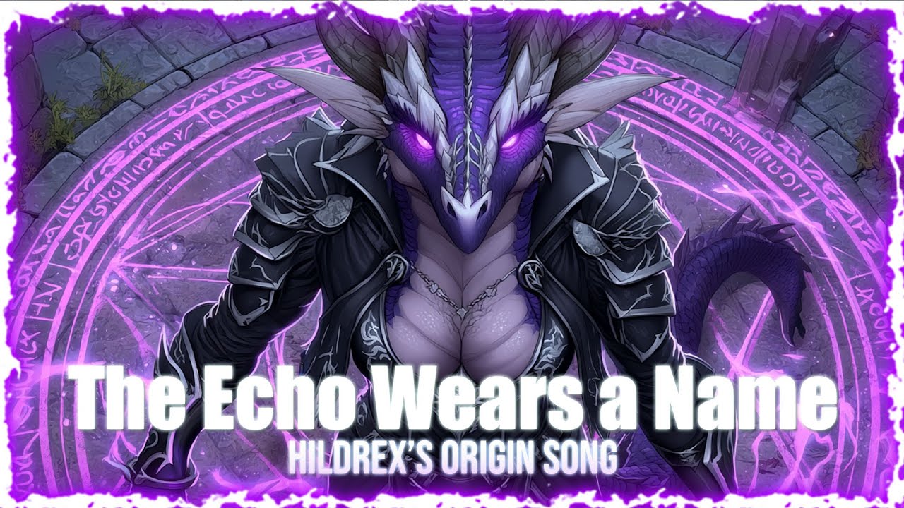 The Echo Wears a Name – Hildrex’s Origin Song