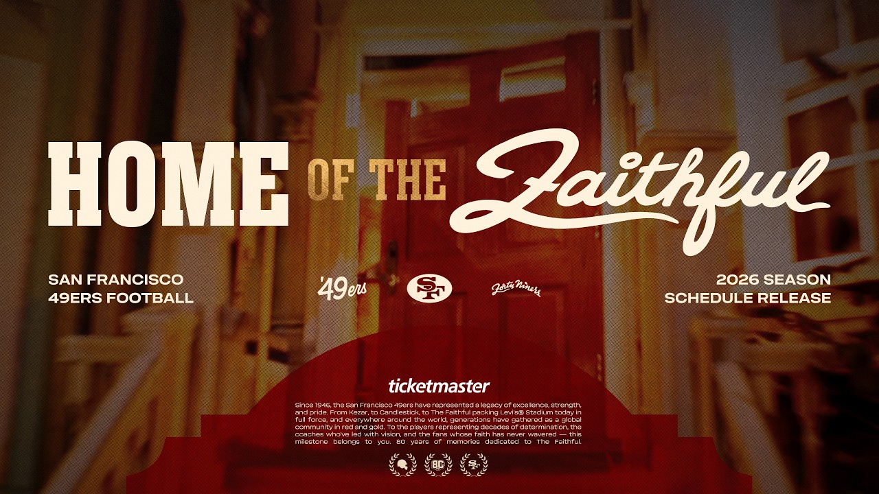 Home of the Faithful: 2026 49ers Schedule Reveal