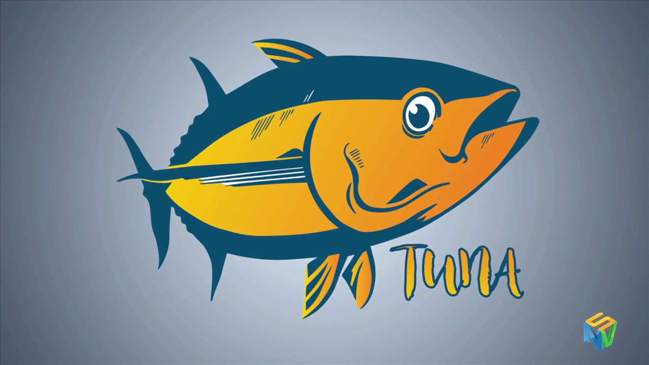 Illustrator CC Tutorial | Graphic Design |Fish Logo