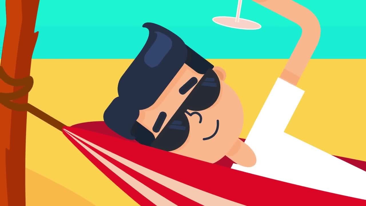 Vacation Animation Motion Graphics