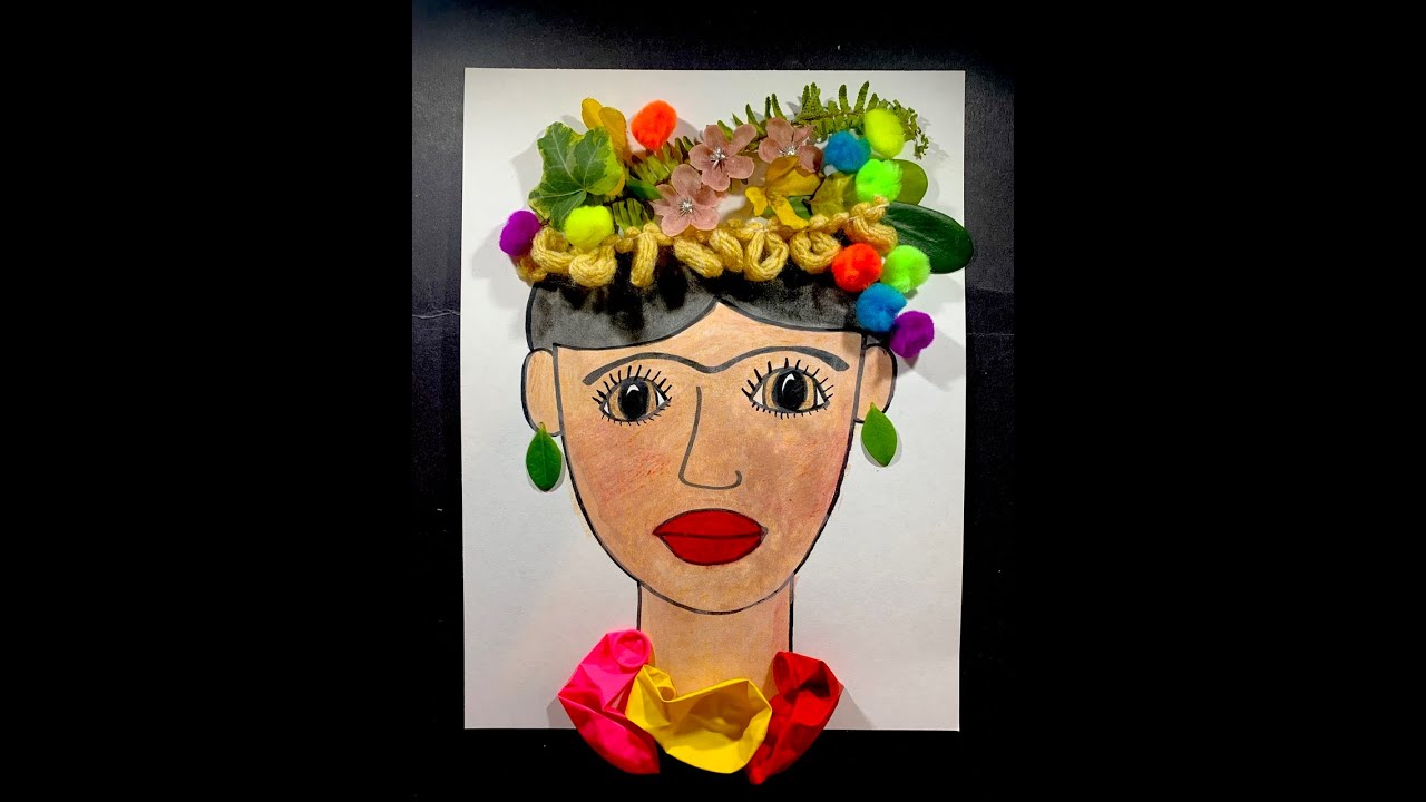 Frida Kahlo Collage/Mixed Media