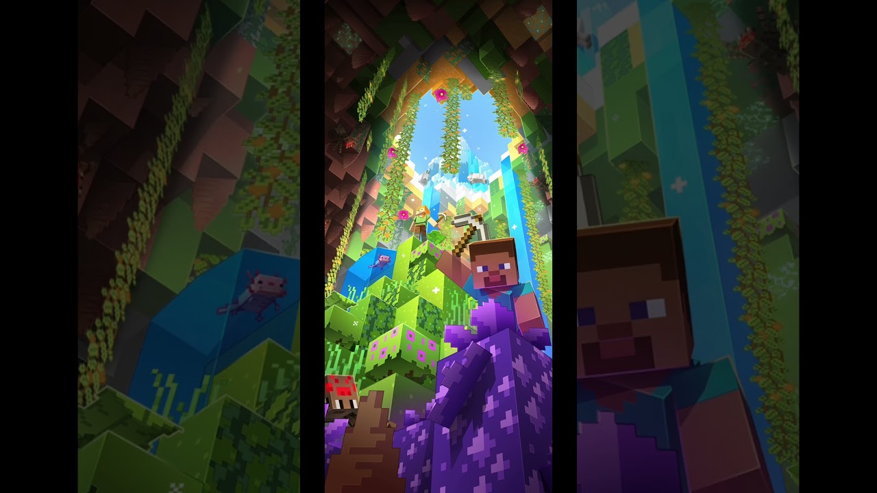 Wallpapers for your phone 💧 🔥 - Pt 5- Minecraft Edition ⛏️💎🧱 - @2KNOWNSHANE #wallpaper #edit