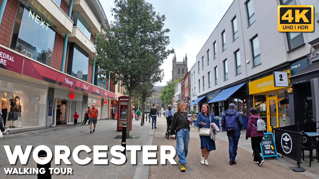 Worcester City Centre | Walking Tour