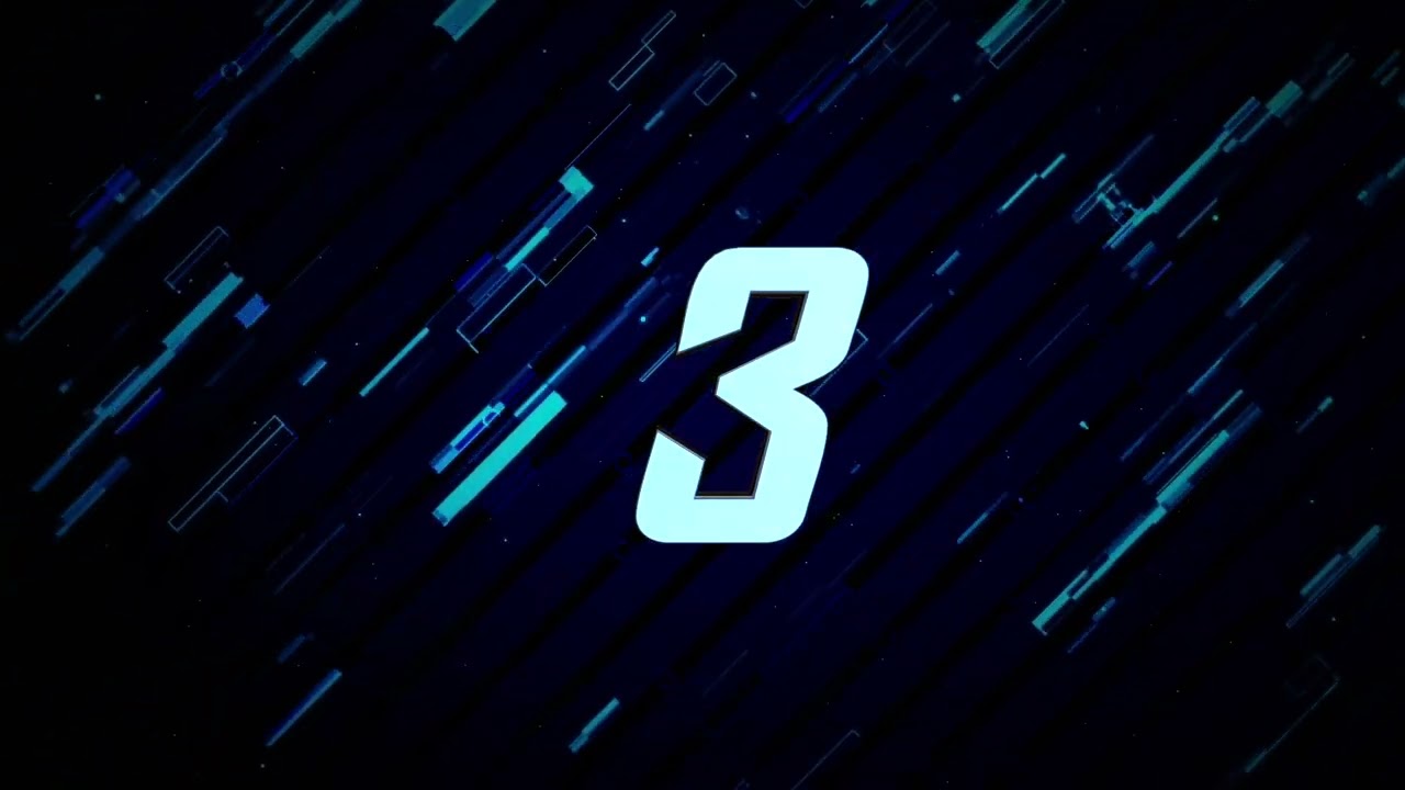 lines 10 seconds countdown animation HD video