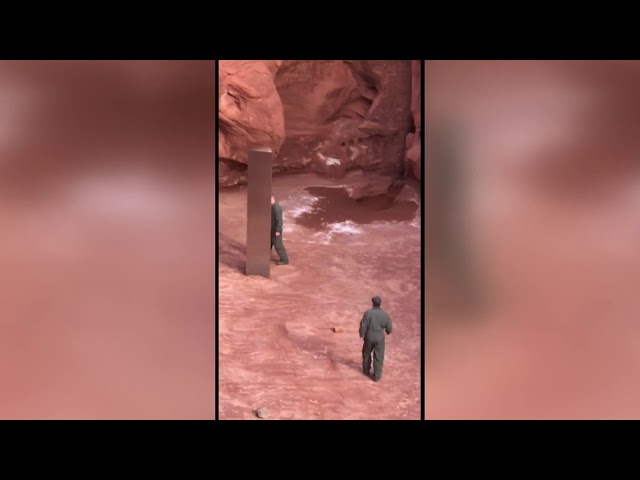 Mysterious 'obelisk' in US desert draws wild theories