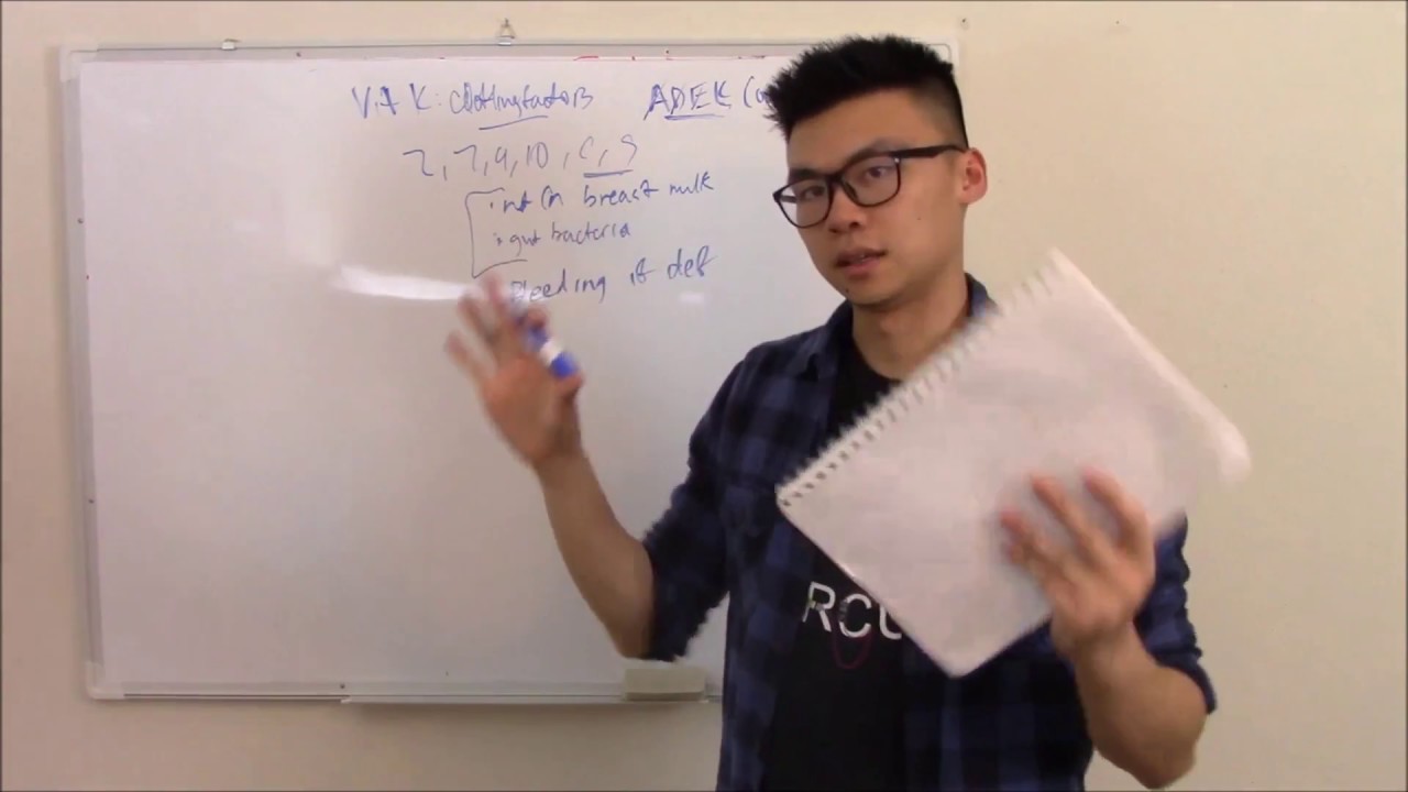 USMLE Biochemistry 17 Fat Soluble Vitamins
