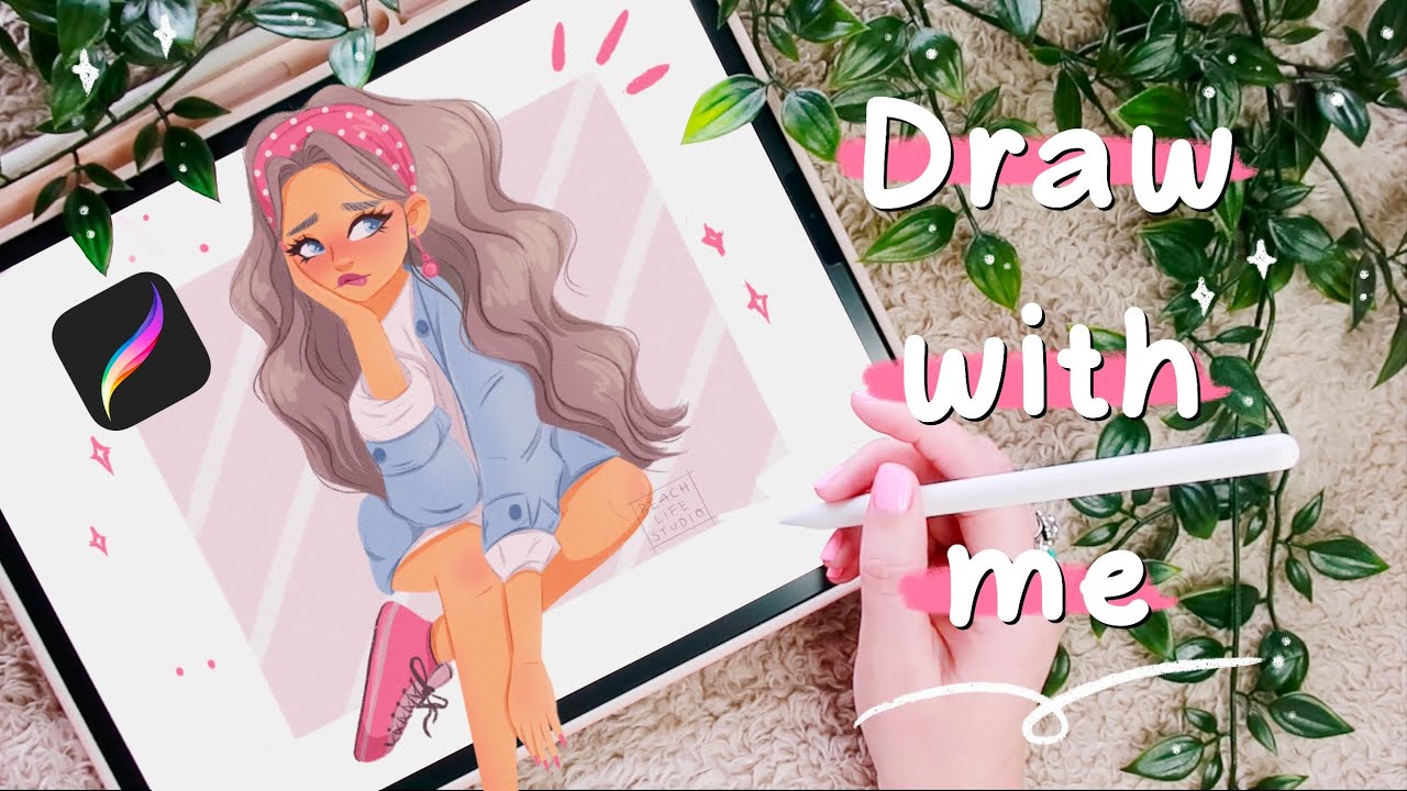 Colouring a Character on Procreate: Step by Step