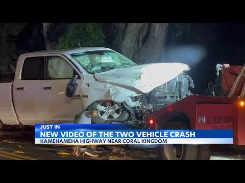 Head-on collision on Kamehameha Highway leaves 5 hospitalized