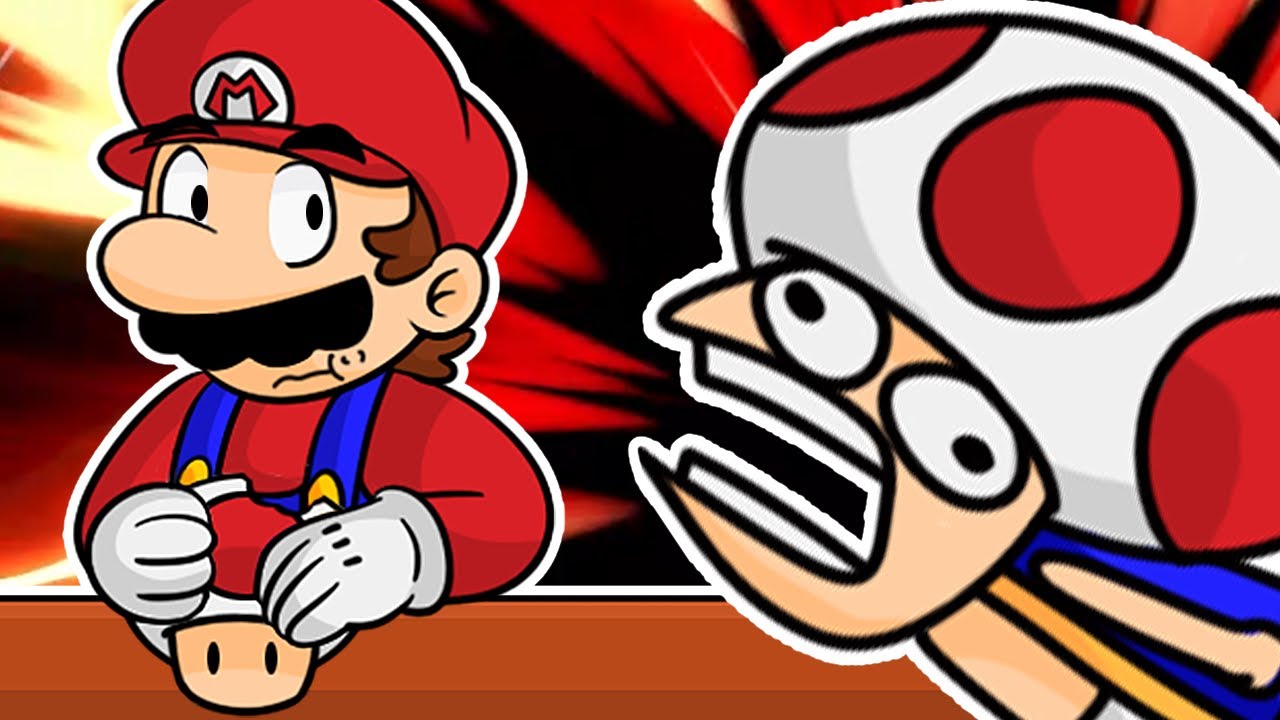TOAD TAKES REVENGE ON MARIO