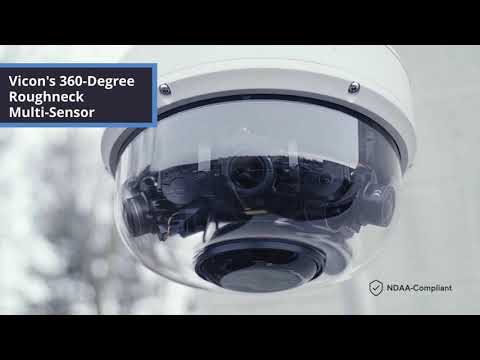 Manufacturer of CCTV Camera & Vicon Roughneck AI Multi Sensor Camera by ...