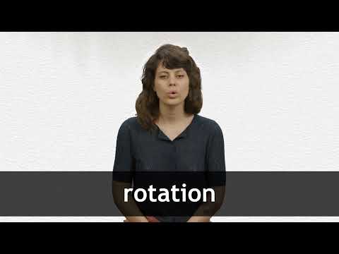 English Translation of “ROTATION” | Collins French-English Dictionary