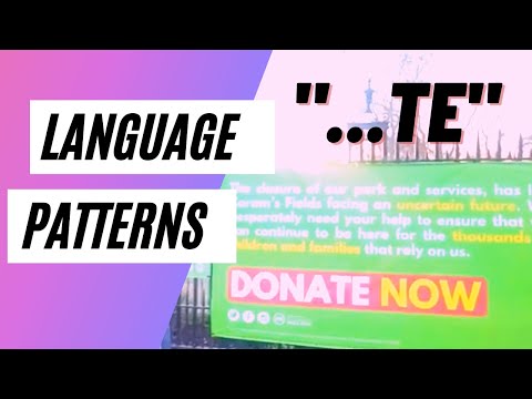 VERBS ENDING IN "TE" ( DONA"TE")