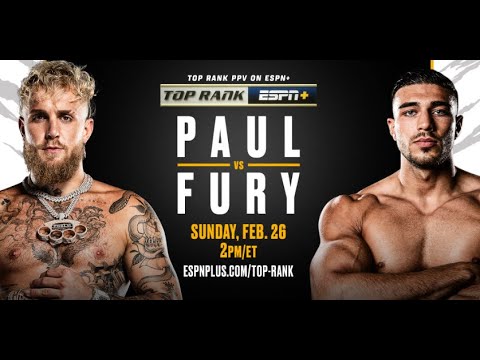 Jake Paul vs Tommy Fury Live Stream | Boxing Full Fight