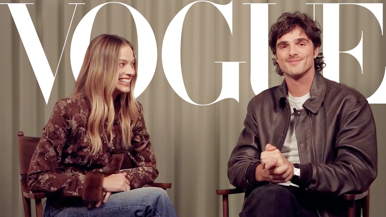 Jacob Elordi and Margot Robbie Interview Each Other For Their Vogue Australia Cover