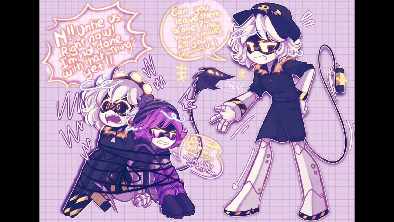 Murder Drones: attempted murder (voiced by Kanata10)(Art by Hiro)