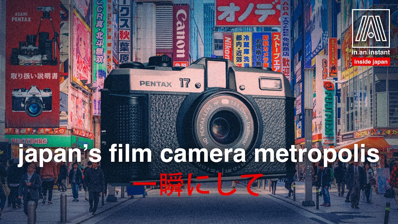 Inside Tokyo's film camera metropolis with Pentax 17's creator and Japan Camera Hunter
