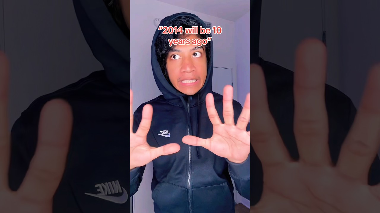 When you Realize 2014 will be 10 Years Ago in 2024 🤯 #shorts