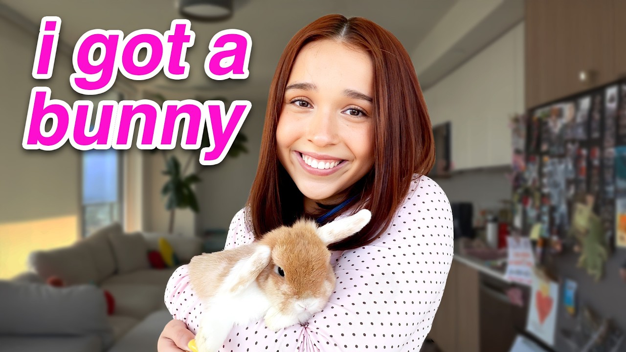 I got a BUNNY....