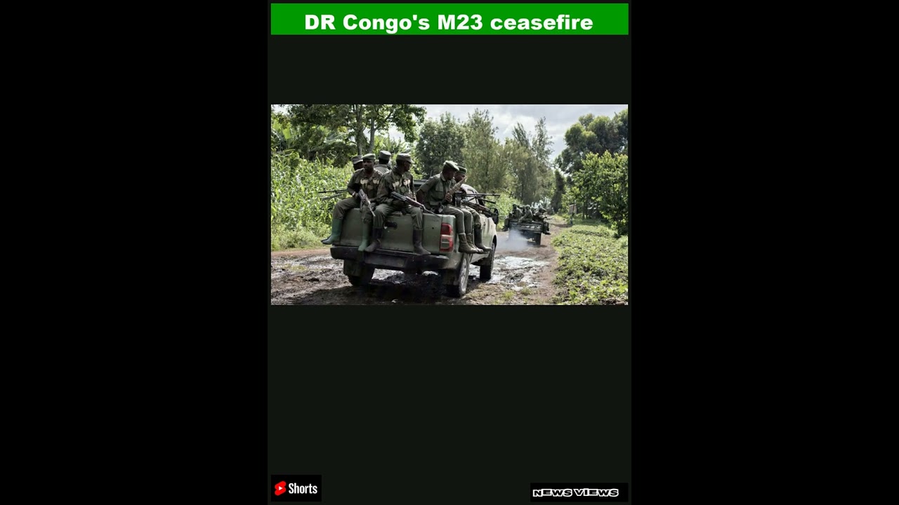 DR Congo's M23 ceasefire: Angola to deploy troops after failed truce|#shorts