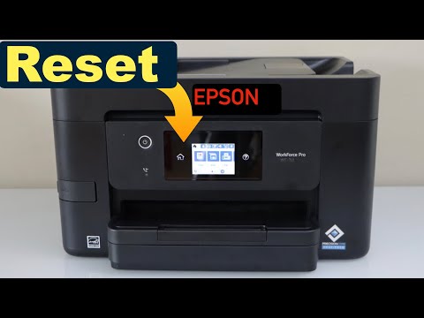How To Reset Epson Printer To Factory Settings ?
