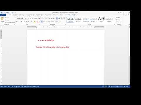 HOW TO ADD ENGLISH TEXT IN ARABIC DOCUMENT