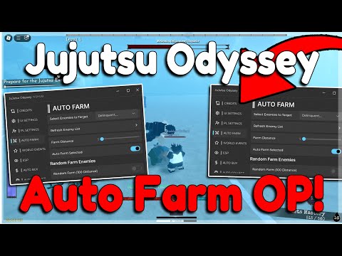 [RELEASE] Jujutsu Odyssey Auto Farm Script - Max Level Fast & Easy! (2025)