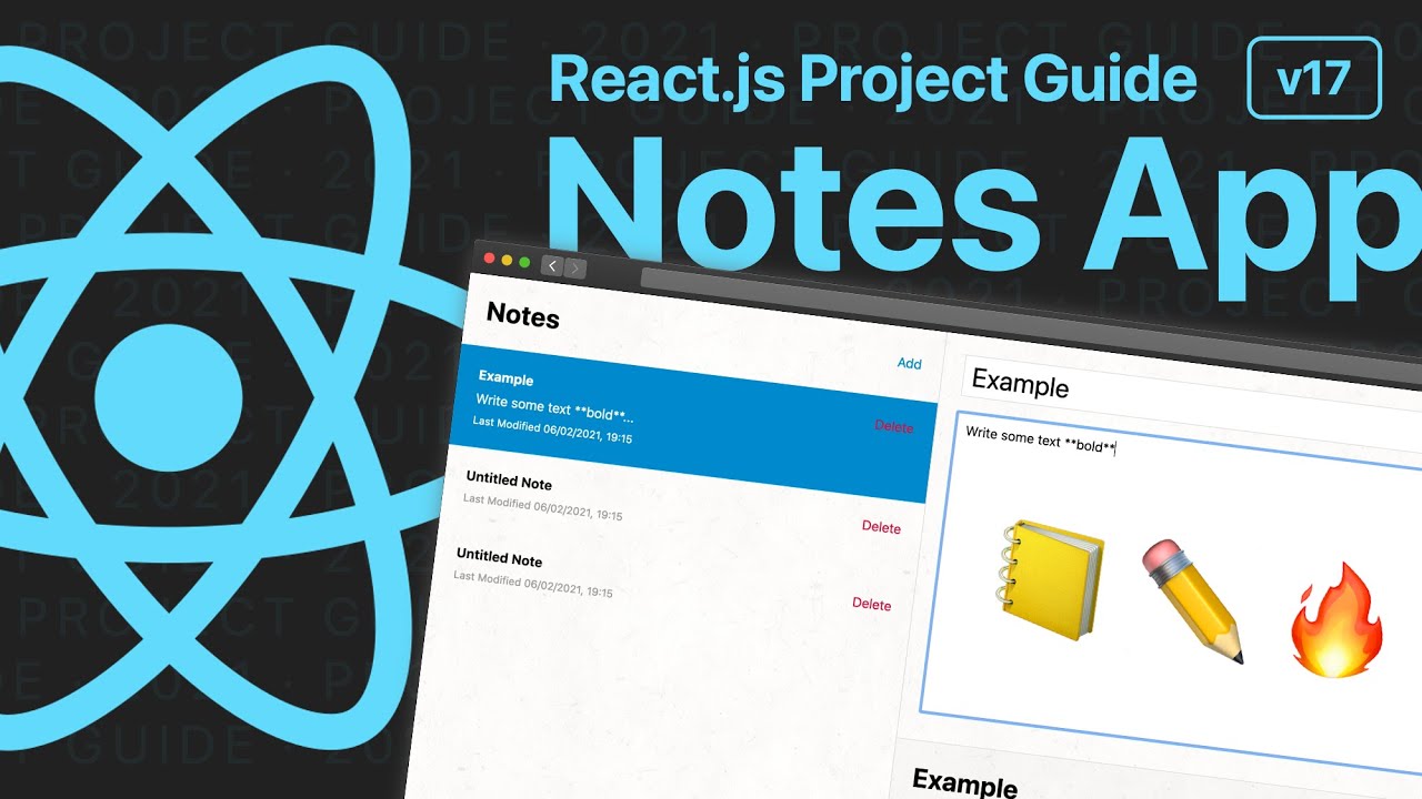 Build a Notes App with React.js (for Beginners)