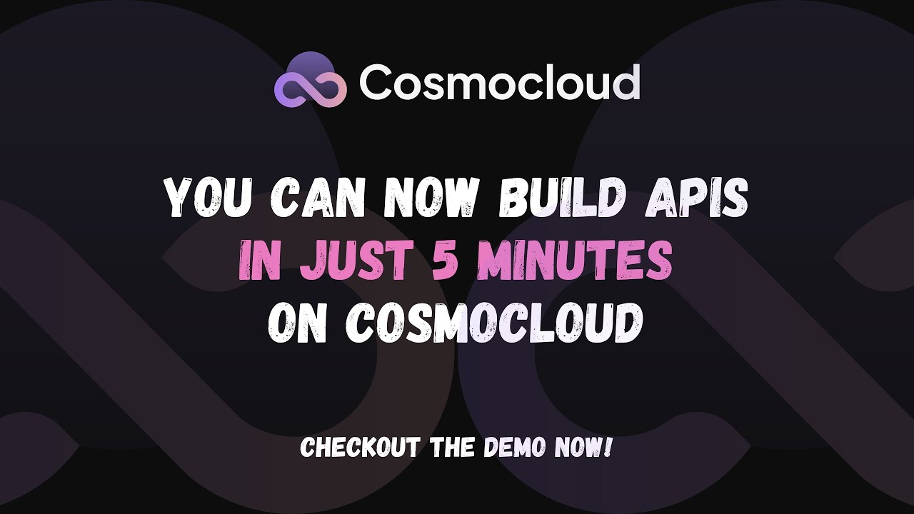 Cosmocloud Demo