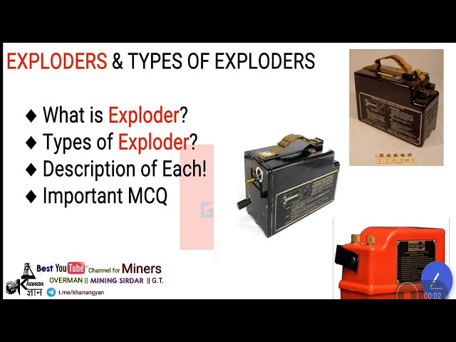 Mining Equipment - Conswigear Blasting Exploder Wholesale Trader from ...