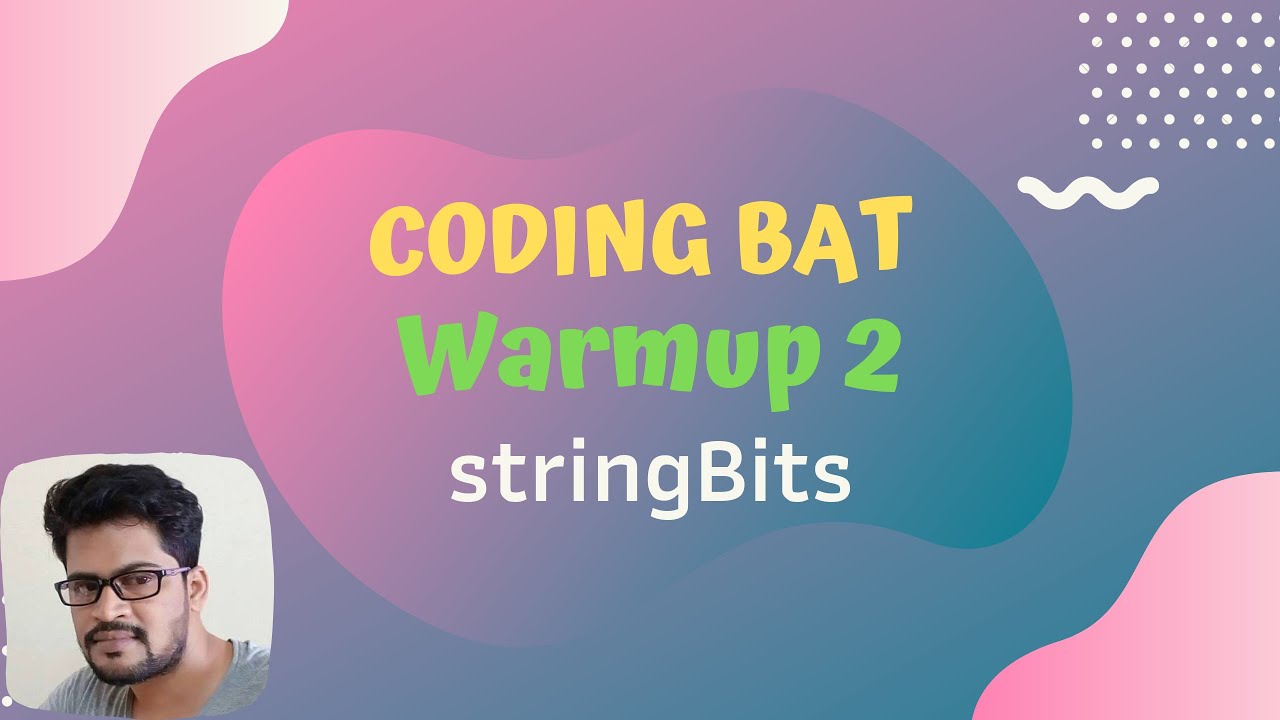 05 Codingbat | Warmup 2  | stringBits | Java coding practice | UiBrains | by Naveen Saggam